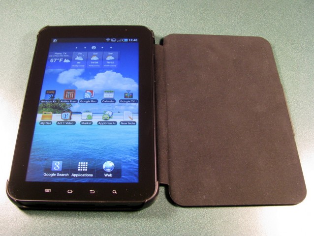 Review: Samsung Galaxy Tab Leather Notebook Case | Pmthium